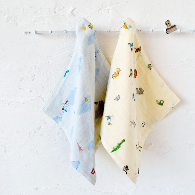 【kontex】100%日本純棉 3way圍兜口水巾(五色可選) (品牌直送) - SearchingC